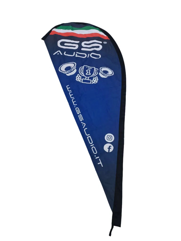 GS AUDIO Display Drop Flag – MekarBilar