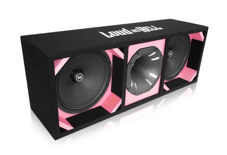 2x10" XXX M10 Pro låda med Inferno Horn – MekarBilar